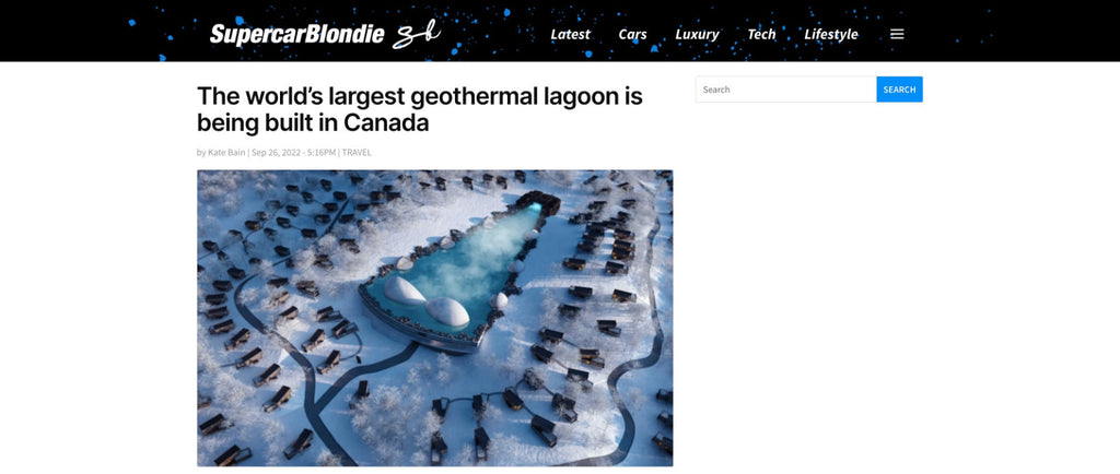 [EN] The world’s largest geothermal lagoon is being built in Canada ...